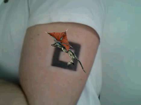 Augmented reality tattoos | Technoccult